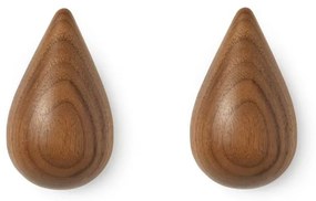 Normann Copenhagen Věšáky Dropit Small, walnut