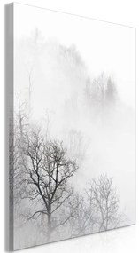 Obraz - Trees In The Fog (1 Part) Vertical