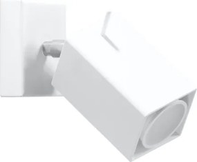 Nástěnné bodové svítidlo SOLLUX Merida GU10 1x40W bez zdroje SL.0095 bílá