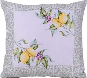 DEKORAČNÍ POVLAK NA POLŠTÁŘ LIMONE6 43X43 CM VZOROVANÝ
