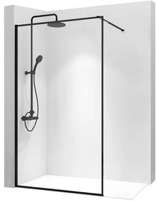 Sprchová zástěna Walk-in Bler Rea K7636 70x195 black