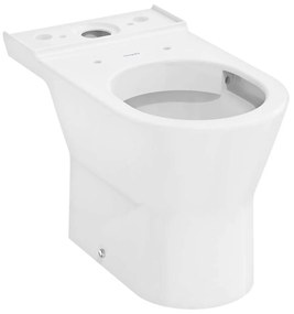Hansgrohe EluPura Original S - WC kombi mísa, zadní odpad, Rimless, HygieneEffect, bílá 62038450