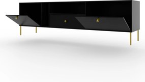 ADRK Furniture TV skříňka 2D 1S Tili ADRK-RTV-TIL-2D-1S-B