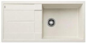 Blanco Metra XL 6 - Silgranitový dřez, 1000x500 mm, jemná bílá 527124