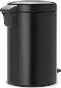 Brabantia Newicon pedálový odpadkový koš černá / 12 L / 25 x 41 cm
