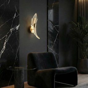 Toolight Rea, NÁSTĚNNÉ LED SVÍTIDLO G182-W GOLD, OSW-07814