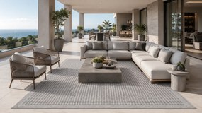 Ayyildiz, Kusový koberec Giza 1410 Grey, 60x100, šedá, chodba / předsíň