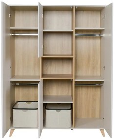 Béžová skříň Quax Loft 190 x 143 cm