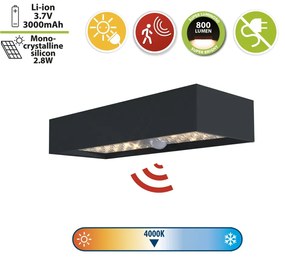 VELAMP LED solární světlo SL247 se senzorem