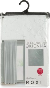 ZÁCLONA NA PÁSCE ROXI 140X270 CM BÍLÁ