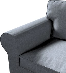 Potah na pohovku IKEA  Ektorp 2-místná, nerozkládací barva šedá látka pletený vzor