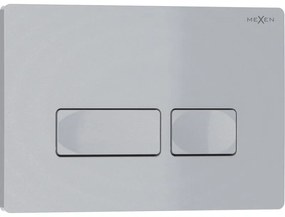Mexen Tex 04, splachovací tlačítko, matný chrom, 6104-04