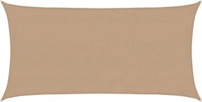 Stínící plachta 160 g/m² taupe 4 x 7 m HDPE 311410