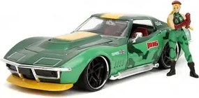JADA Auto Street Fighter Cammy 1969 Chevrolet / 1:24