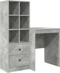 Stůl Betonově šedá 105,5 x 50 x 127 cm 2 ks 3337340