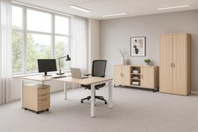 Tapibel, Metrážový koberec Cobalt SDN 64041 - AB světle šedý, zátěžový, na míru, šíře 4m, šedá, ab (mřížka), chodba / předsíň