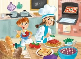 Clementoni PUZZLE Povolání: Kuchařka / 30 dílků / od 3 let