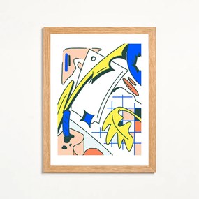PAUSER | Cleaver II Rám: Černý, Velikost: 30 x 20 cm