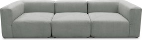 XXXLutz TŘÍMÍSTNÁ POHOVKA, textil, světle šedá MID.YOU - Pohovky - 001776018415