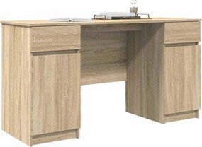 Stůl dub sonoma Kompozitní dřevo 140 x 49 x 76 cm 3328509