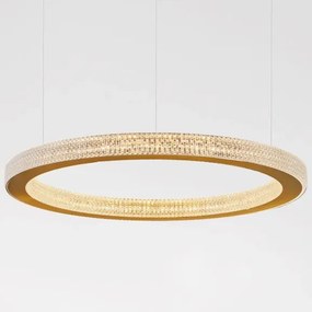 LED lustr Fiore 60 zlaté