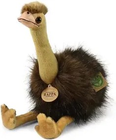 RAPPA Plyšový pták emu 28 cm / ECO-FRIENDLY / od 0 let