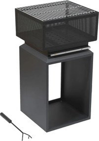 Nerezové ohniště Cube - Cattara