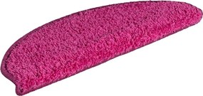 Schodové rohože 30 ks 65 x 21 x 4 cm růžové, půlkulaté, velké 3365822
