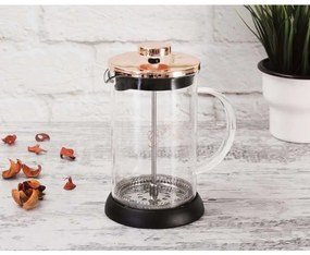 BERLINGERHAUS Konvička na čaj a kávu French Press 600 ml Rosegold collection BH-1494