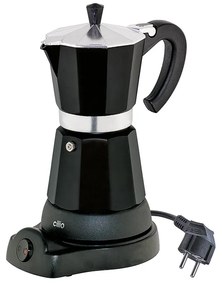 Cilio CLASSICO Elektrický kávovar na espresso na 6 šálků  - 300 ml černý