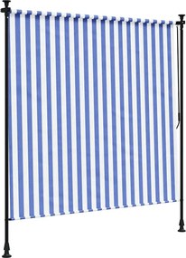 vidaXL Venkovní roleta 200 x 270 cm [368771] Barva: Modrá
