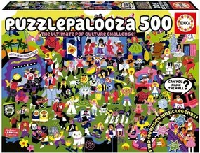 EDUCA Puzzle Puzzlepalooza / 500 dílků / 48 x 34 cm