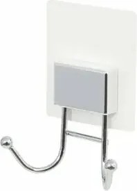 Compactor Bestlock Magic Dvojitý samolepicí háček chromová / bez vrtán