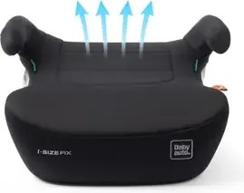 BabyAuto GEKKO iFIX 125-150, podsedák velký, jet black