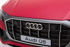 Eljet Dětské elektrické auto Audi Q8 červená / 70W / Rychlost: 3-7 km-