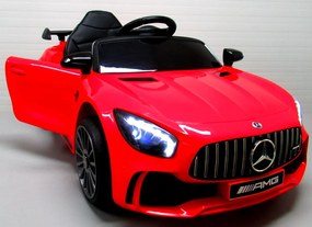 HračkyZaDobréKačky Dětské elektrické autíčko Mercedes AMG GTR červené