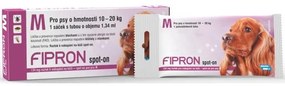Fipron 134mg spot-on M a.u.v. sol 1x1,34 ml (pipety)