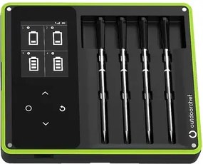 Outdoorchef Bezdrátový teploměr EASY CHECK QUADRO 4 sondy