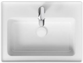 Cersanit Crea BOX skříňkové umyvadlo 60cm, bílá, K114-006