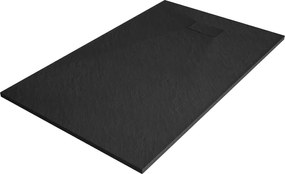 Mexen Hugo, SMC obdélníková sprchová vanička 140 x 80 cm, černá matná, 42708014