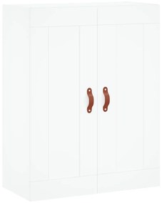 Skříň highboard bílá 69,5 x 34 x 180 cm kompozitní dřevo,  3200041