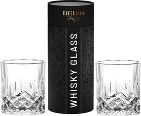 BOHEMIA PRESTIGE CLASSICO SKLENICE NA WHISKY V TUBĚ 300ML SADA 2KS
