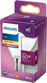 Philips Classic P45 E14 matná / LED žárovka / 6,5W / teplá bílá / nezt