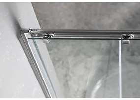 Gelco Sigma Simply Sprchový kout 90x90 cm, čtvrtkruh, chrom/čiré sklo, GS5590