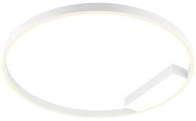 Redo 01-2846 nástěnné LED svítidlo Febe pískově bílé, 50W, 4000K, ø80cm