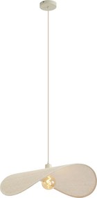 Moderní závěsná lampa béžová 65 cm - Hat