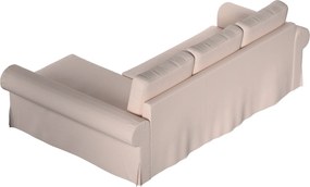 Potah na pohovku IKEA Backabro rozkládací se šezlongem barva růžová látka pletený vzor