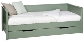 OnaDnes -20% Hoorns Zelená borovicová  postel Warde 90x200 cm