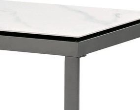 Konferenční stolek AHG-284 WT, slinutá keramika, mramor (121 x 61) cm