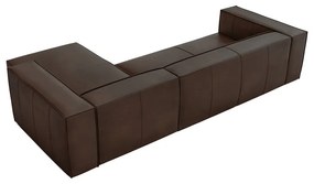 Tmavě hnědá kožená rohová pohovka (pravý roh) Madame – Windsor &amp; Co Sofas